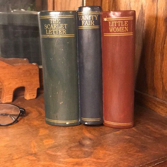 Other | Vintage Look Ceramic Faux Stack Of Books | Poshmark